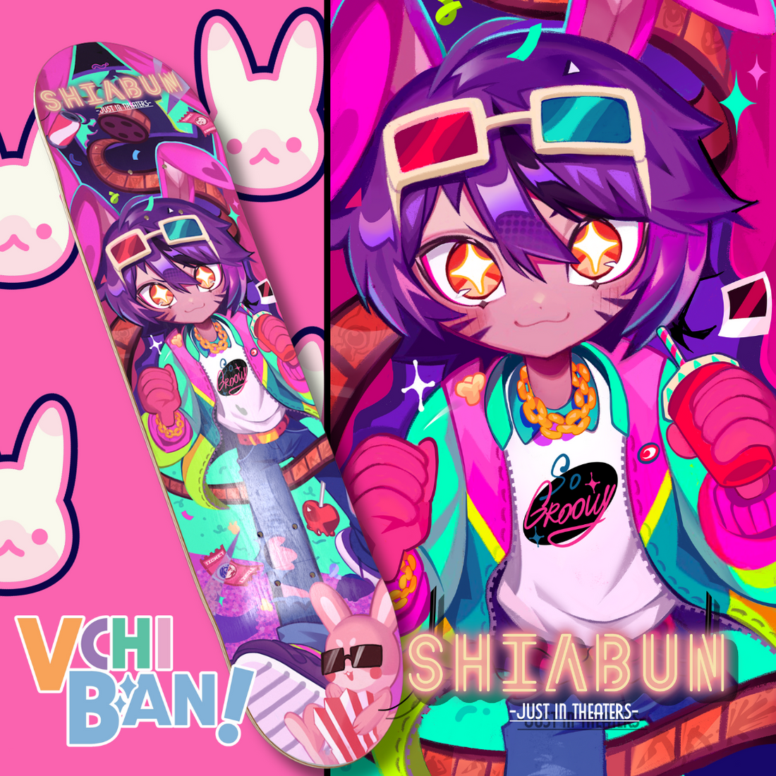 Film Freak Shiabun Skateboard Deck – VchiBan